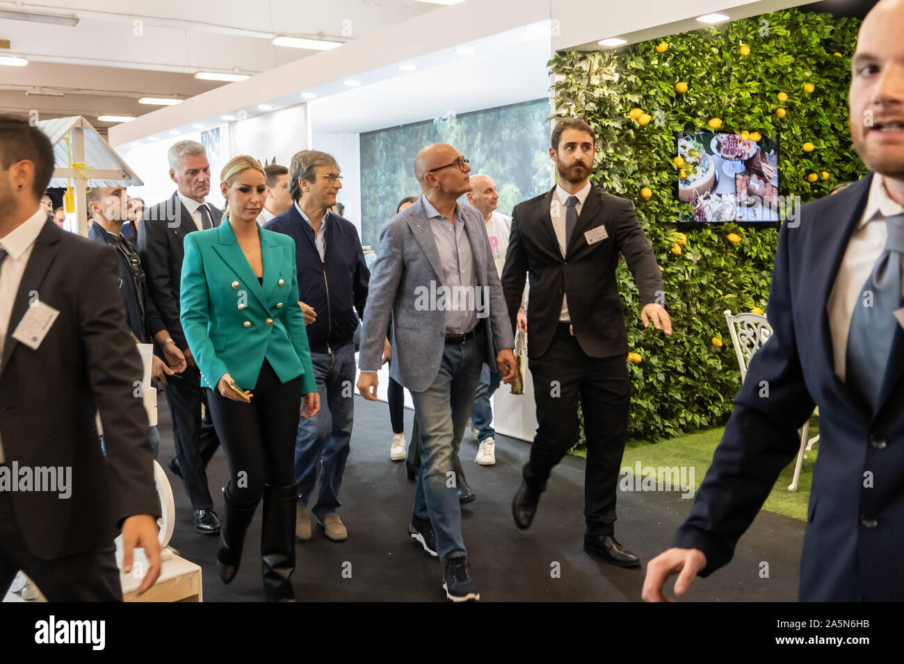 Naples, Italy. 20th Oct, 2019. The Director of Chi Alfonso Signorini ...