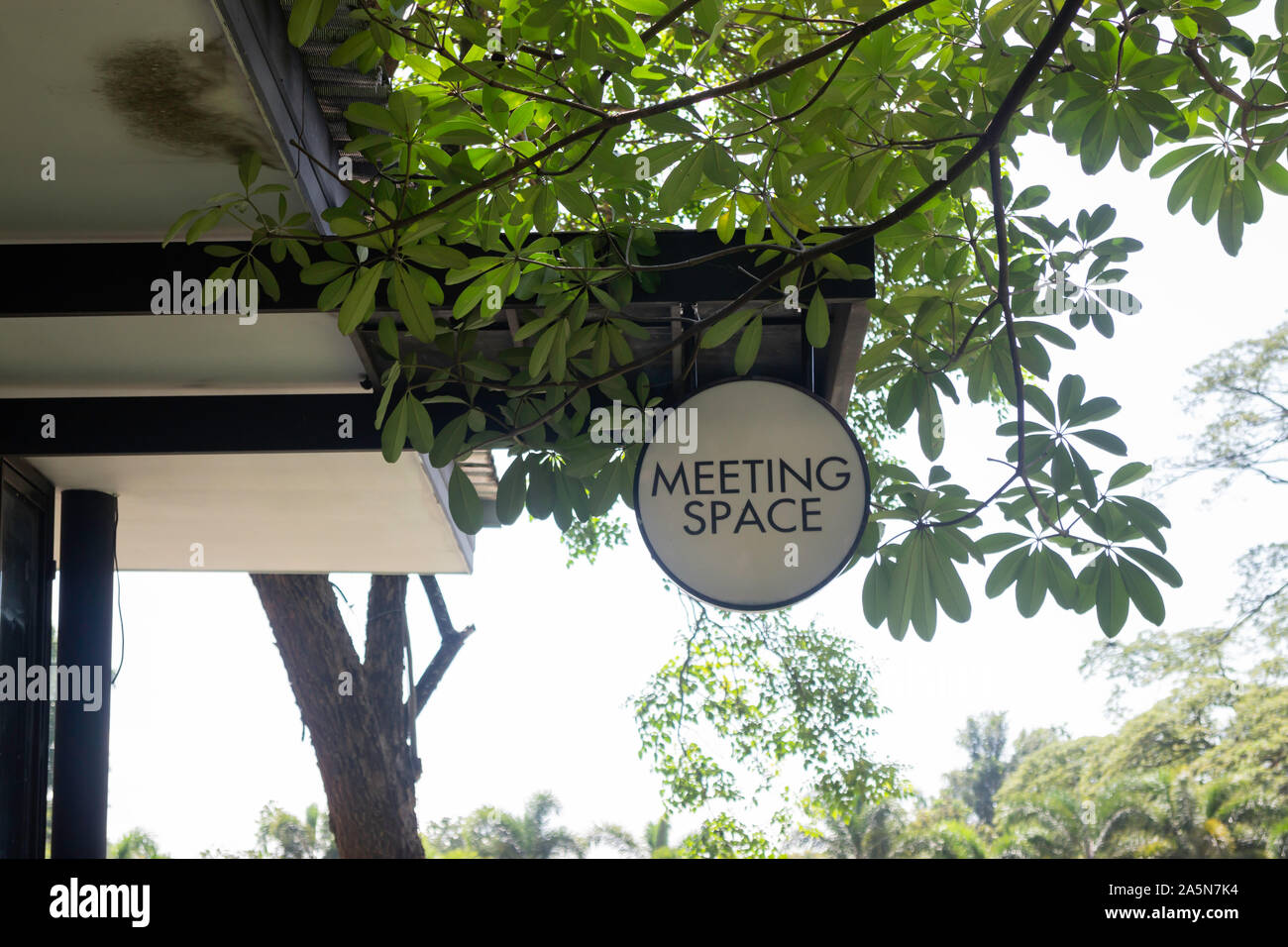 Meeting room sign direction in the resort, stock photo Stock Photo - Alamy