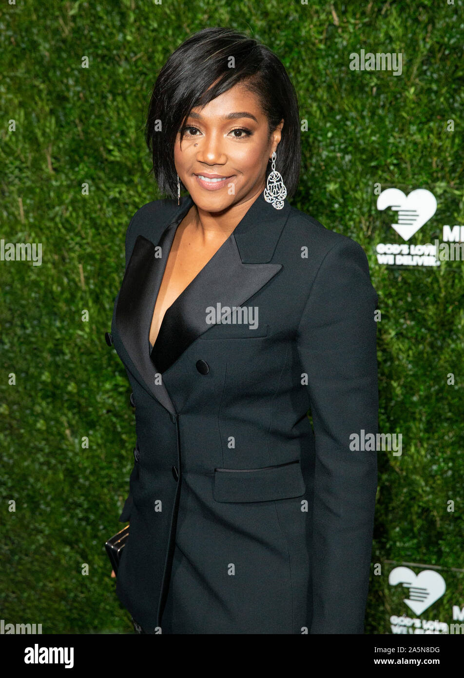 New York, NY - October 21, 2019: Tiffany Haddish attends the 13th ...
