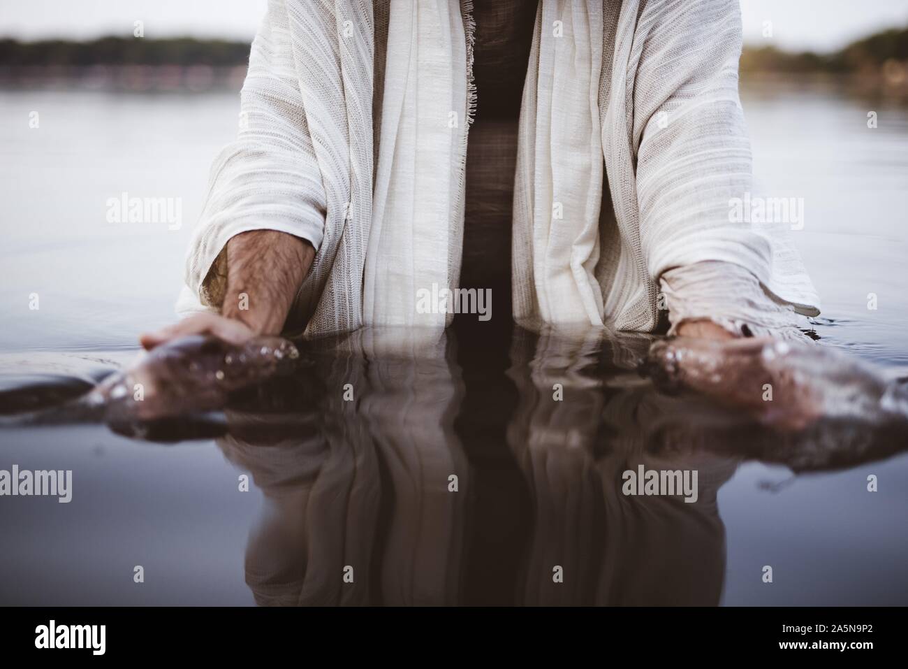 Man praying biblical hi-res stock photography and images - Alamy