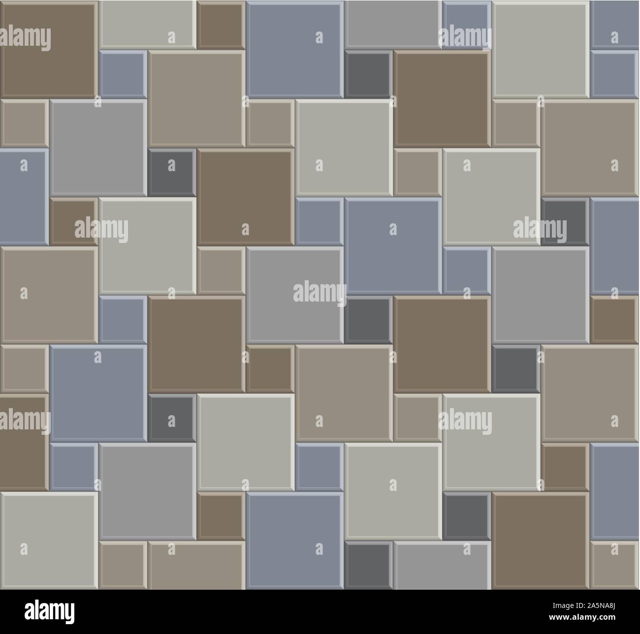 3d tile stone pattern floor, exterior design Stock Vector Image & Art ...