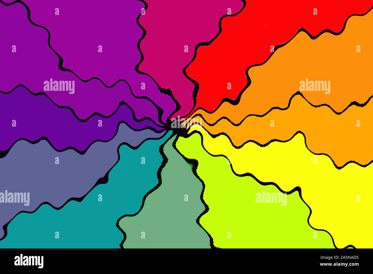 Modern soft gradient colors with twist swirl colors Stock Photo - Alamy