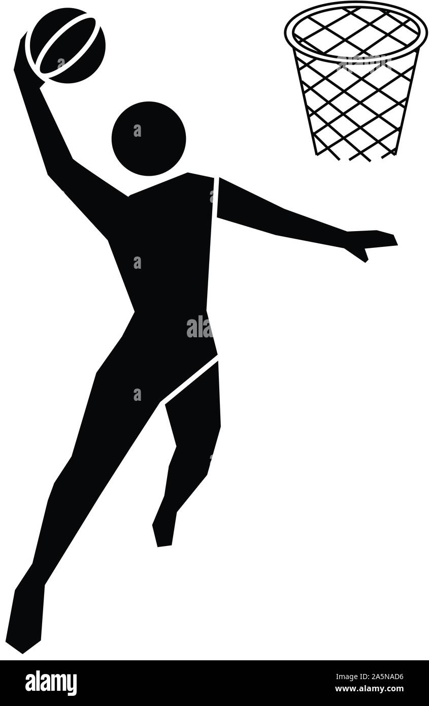 basketball sport icon, symbol, vector sign Stock Vector Image & Art - Alamy
