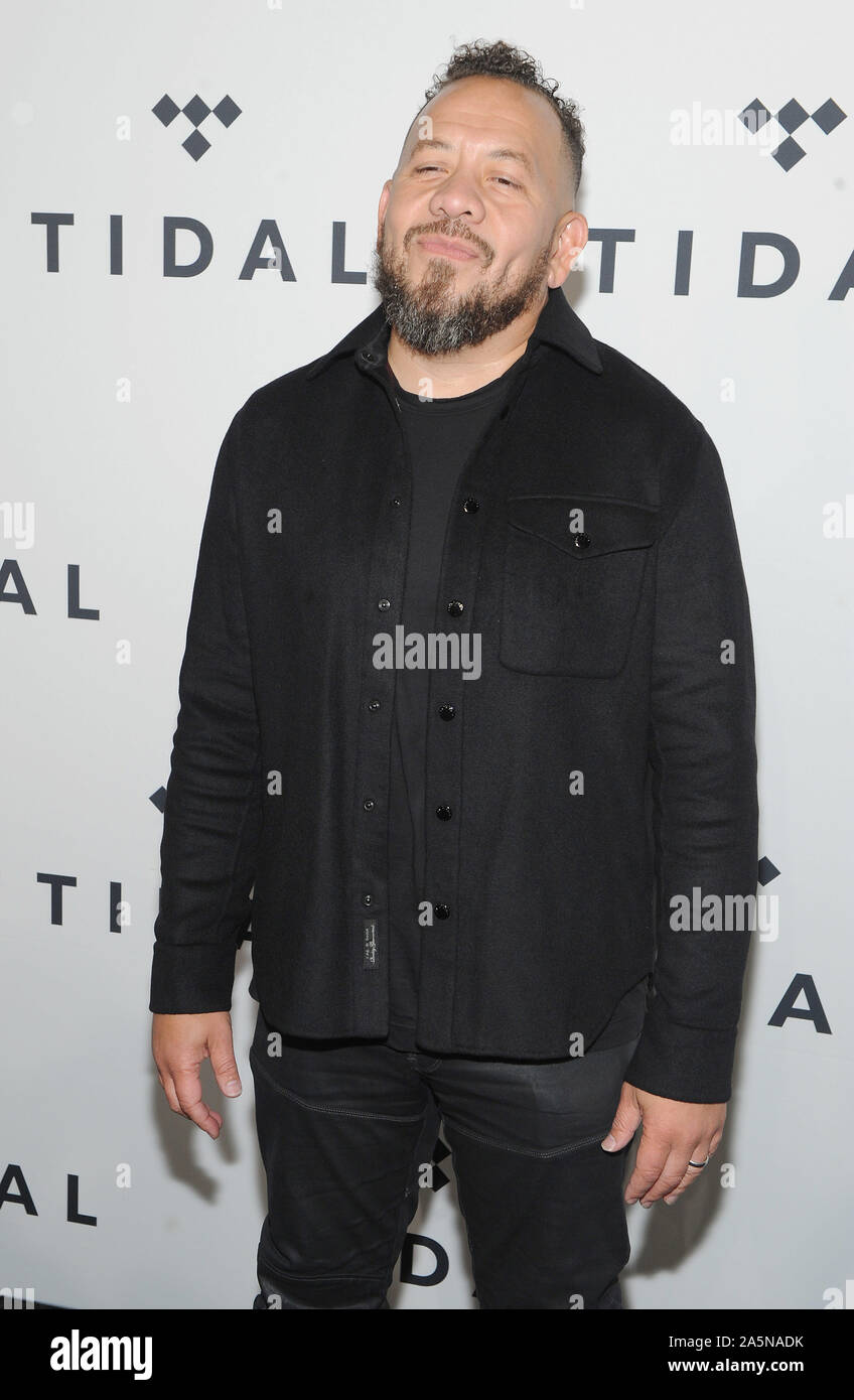 New York, New York, USA. 21st Oct, 2019. Elliott Wilson attends the ...