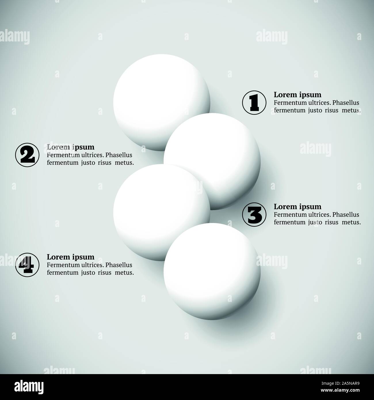 Infographics with group of flying balls Stock Vector Image & Art - Alamy