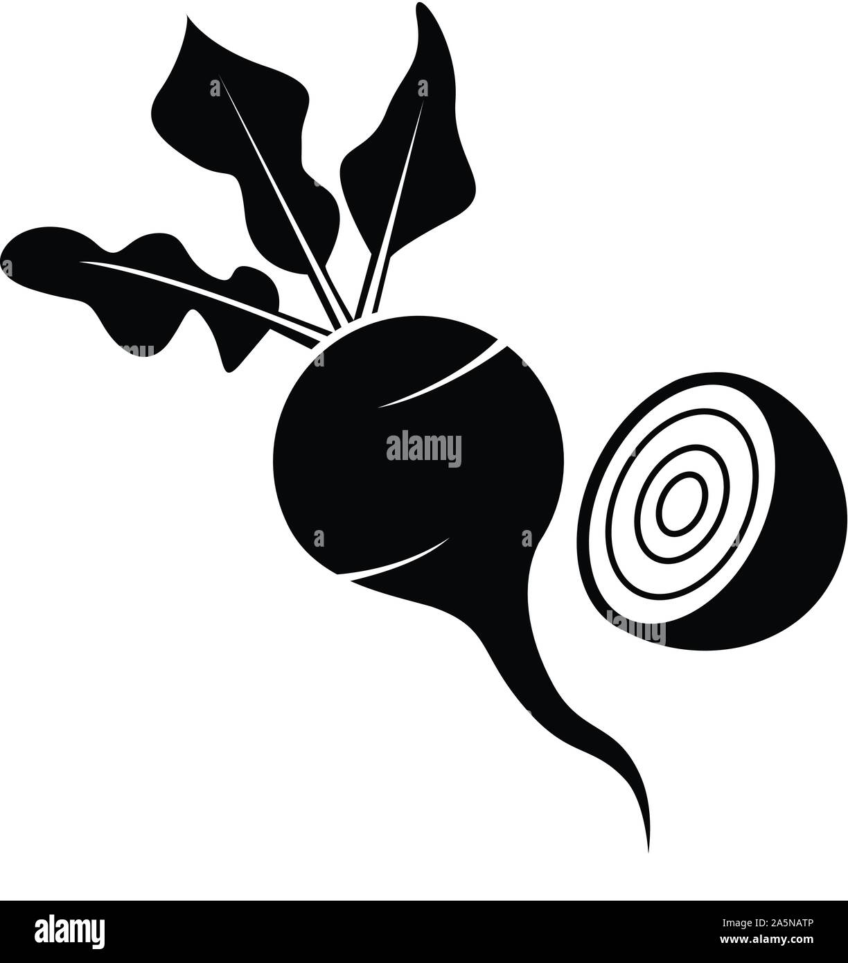 Cartoon beetroot Black and White Stock Photos & Images - Alamy