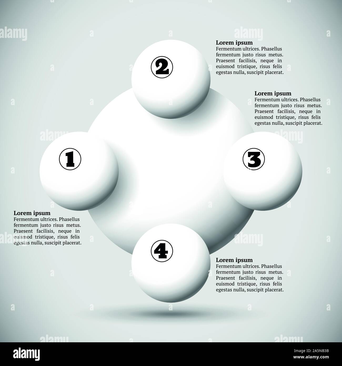 Infographics with group of flying balls Stock Vector Image & Art - Alamy
