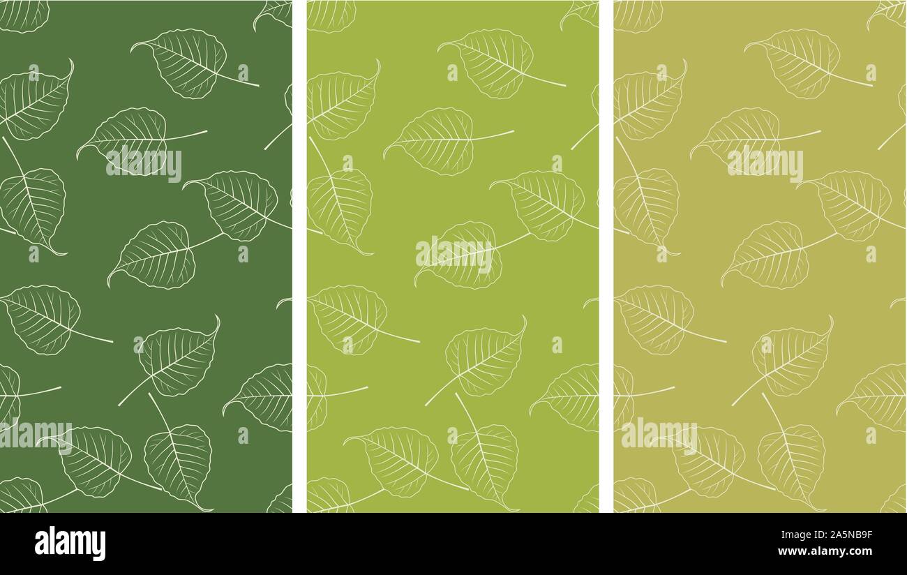 Bo leaves Stock Vector Images - Alamy