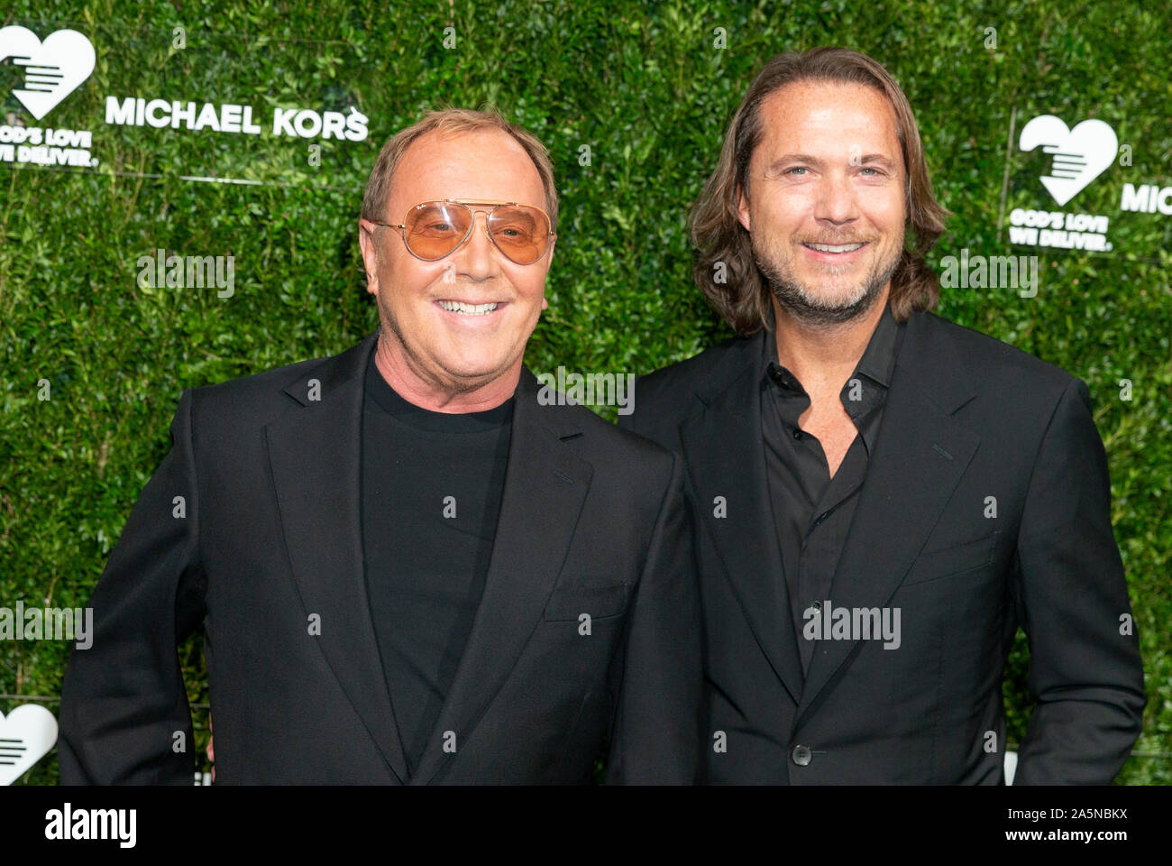 New York, NY - October 21, 2019: Michael Kors and Lance LePere attend ...