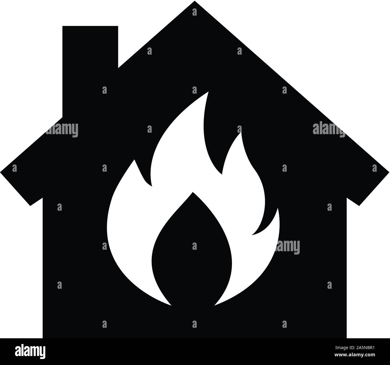 firehouse icon, vector, illustration Stock Vector Image & Art - Alamy
