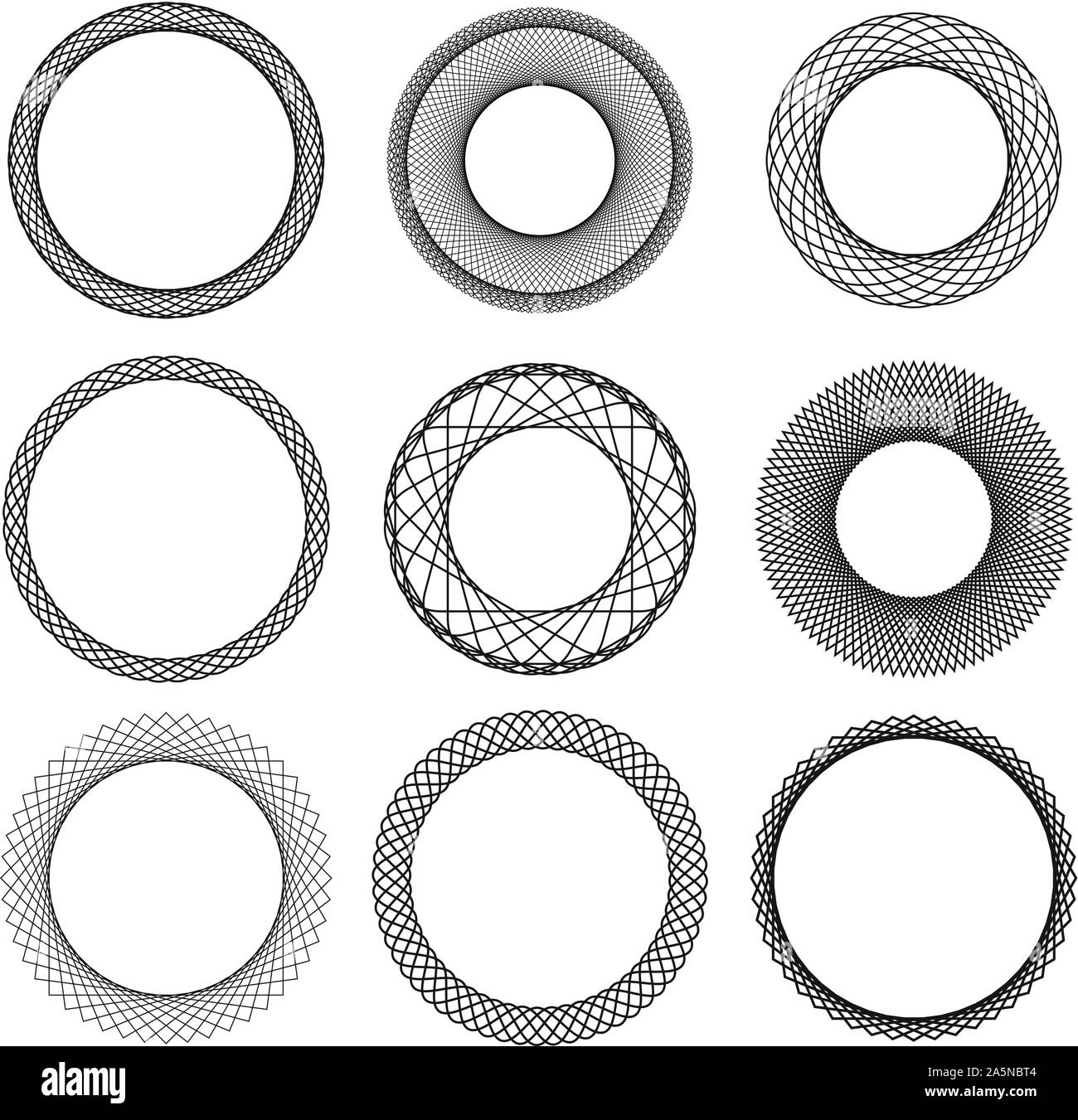 Black and white watermark Stock Vector Images - Alamy