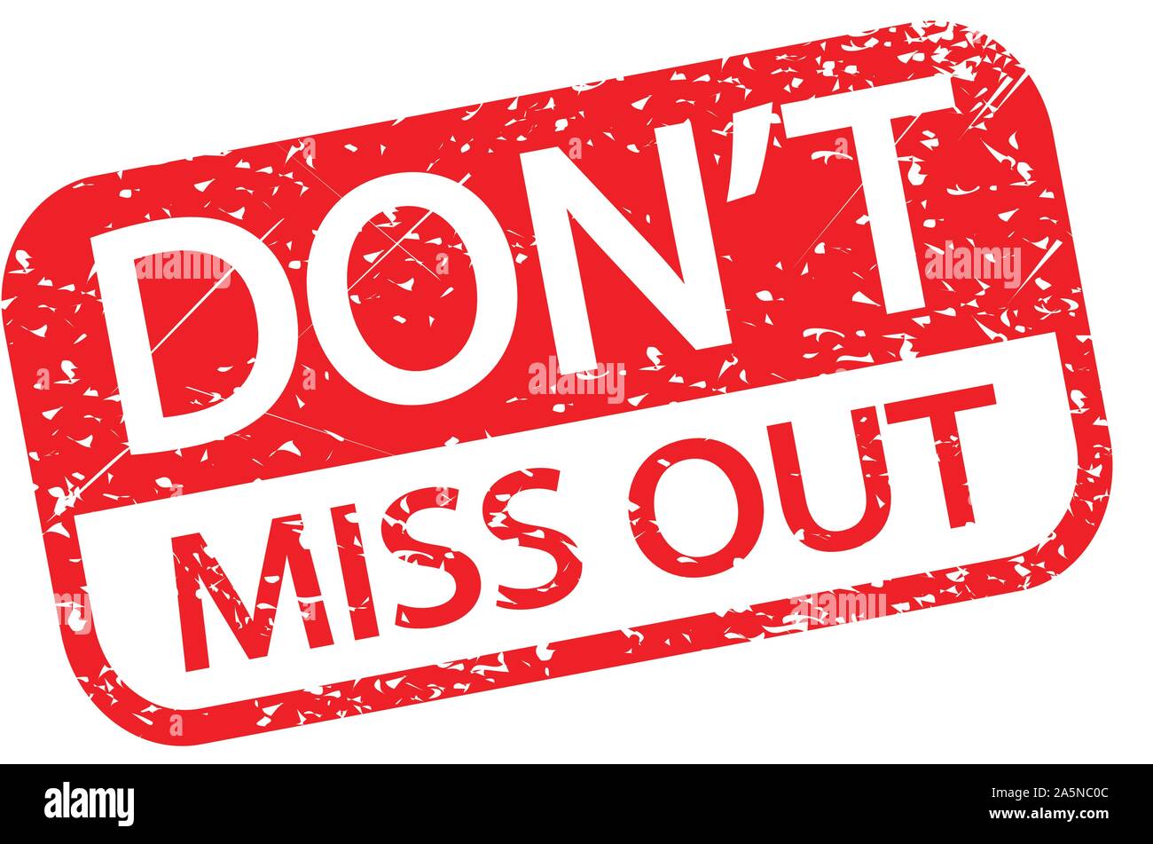 Miss out stamp hi-res stock photography and images - Alamy