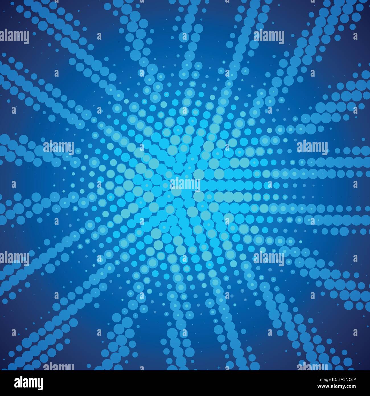 Modern card with halftone sun rays Stock Vector Image & Art - Alamy