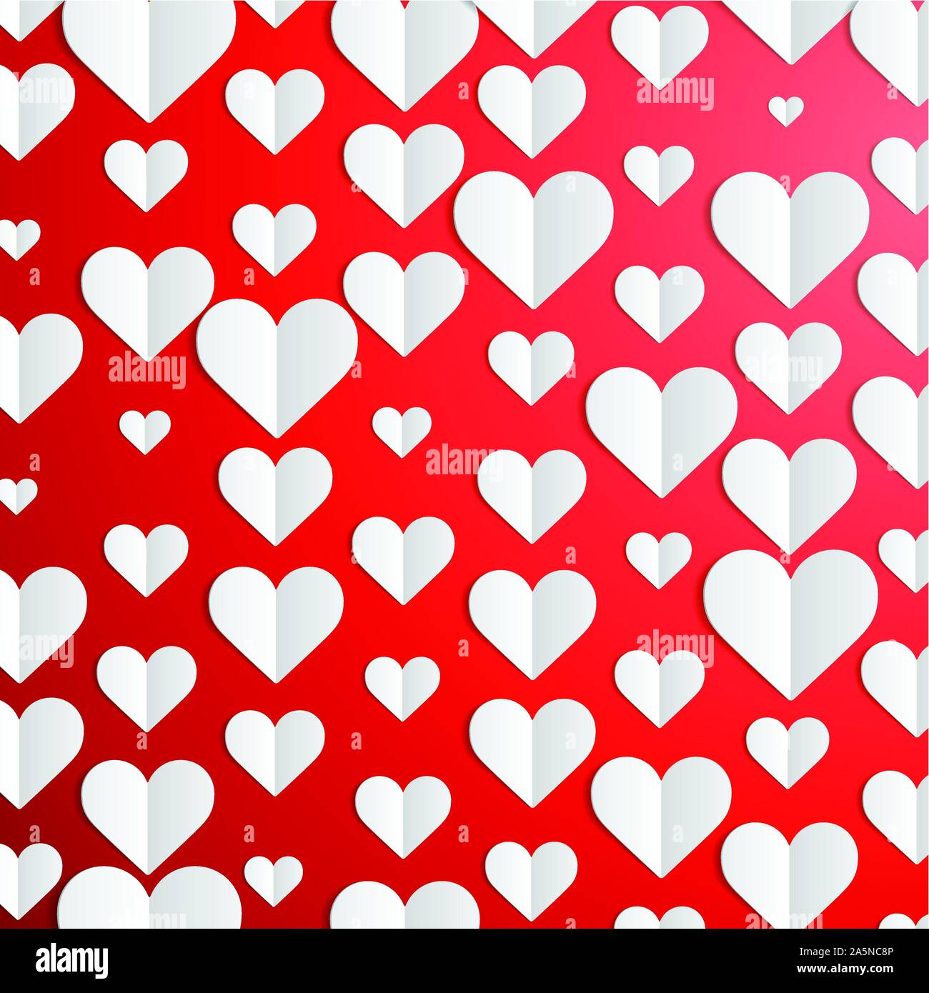 Valentines day background origami Stock Vector Images - Alamy