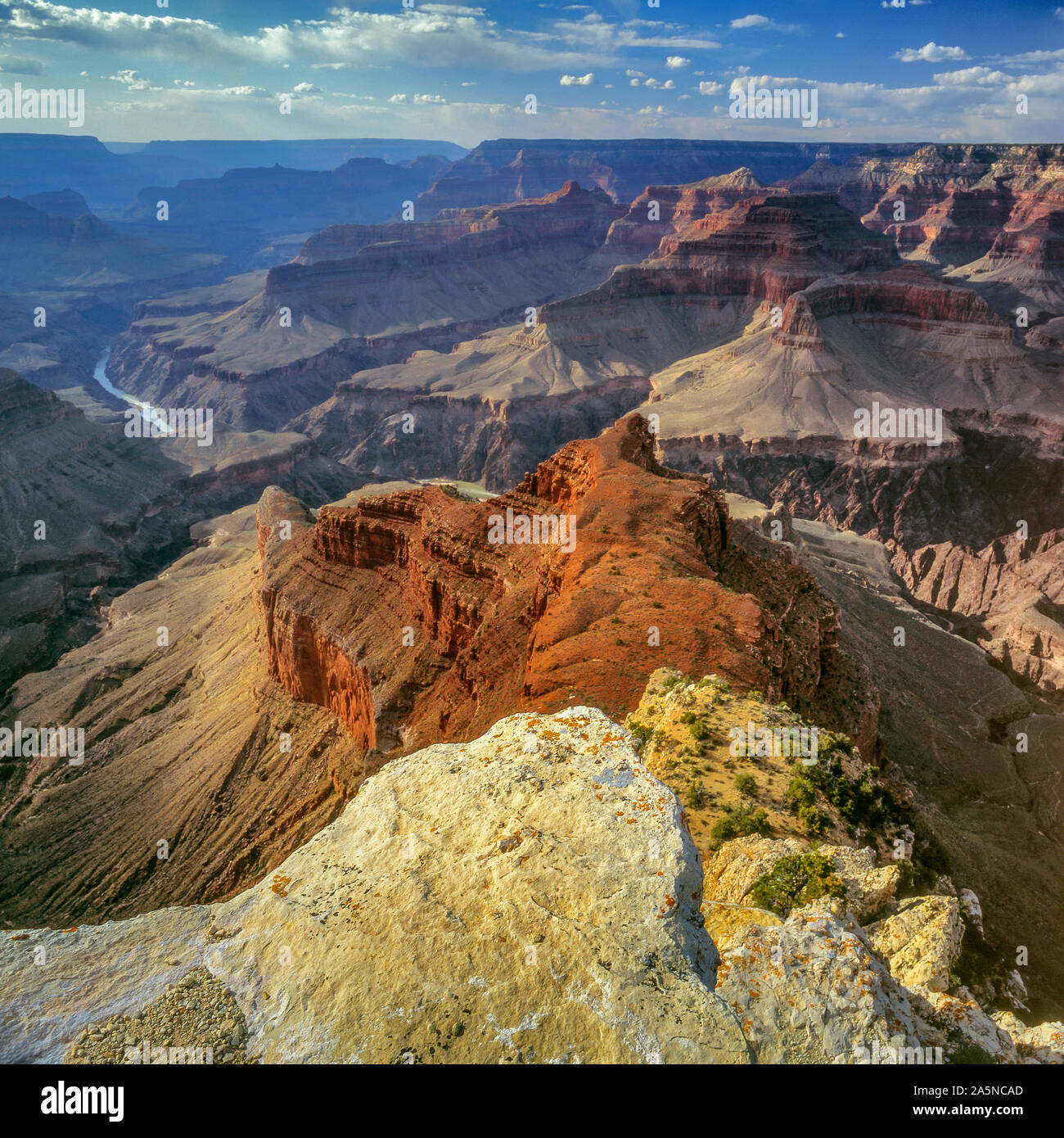 Pima Point, Colorado River, Grand Canyon National Park, Arizona Stock ...