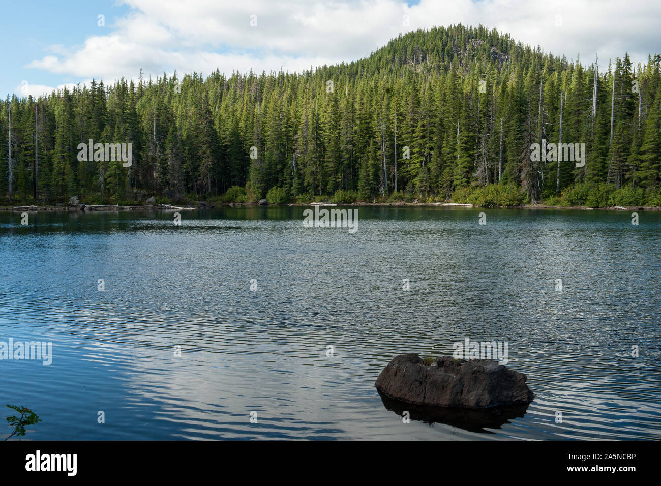 Potato Butte in Oregon's Olallie Lake Scenic Area, as seen from Wall ...