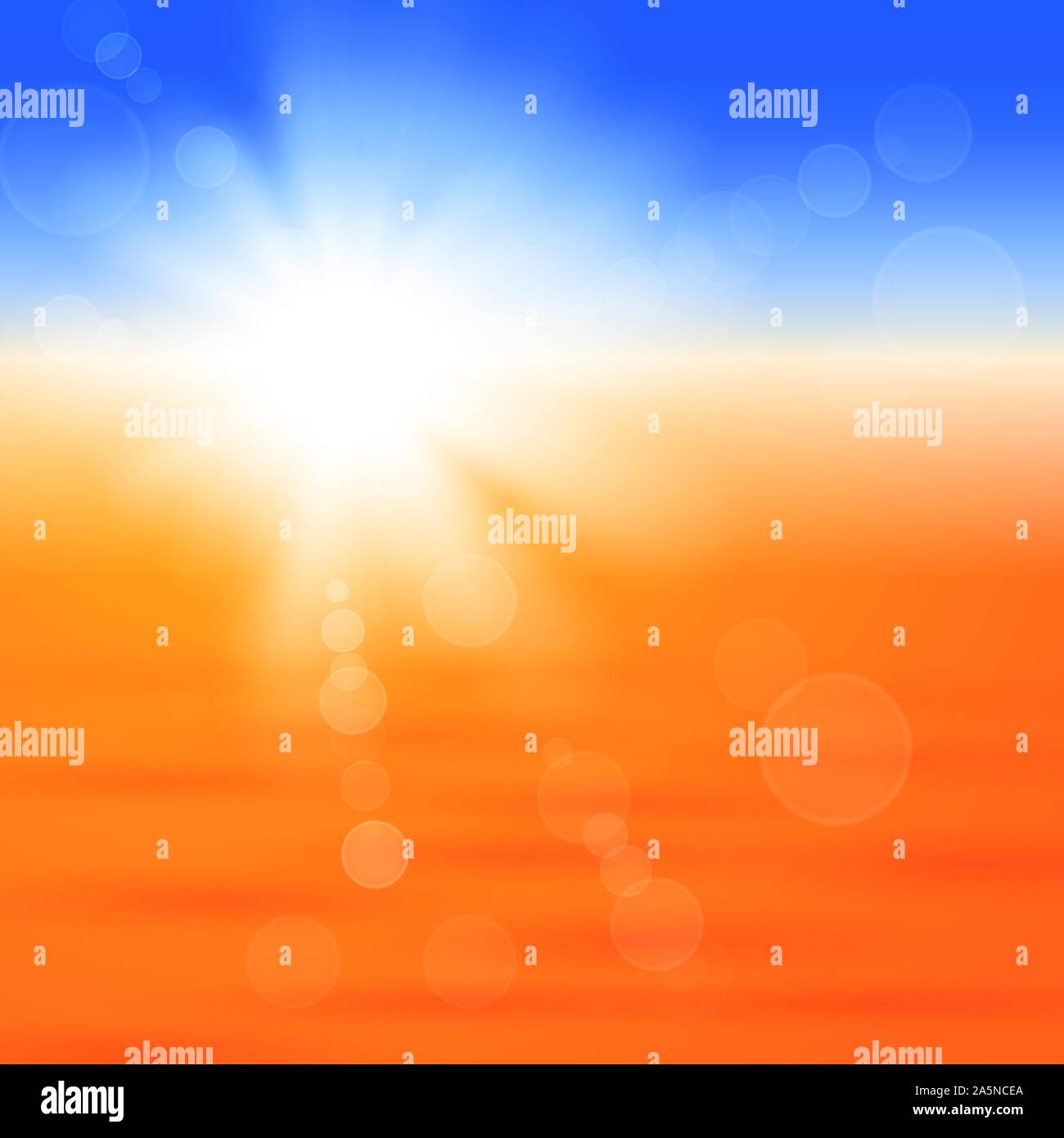 Background with shiny sun over the field Stock Vector Image & Art - Alamy