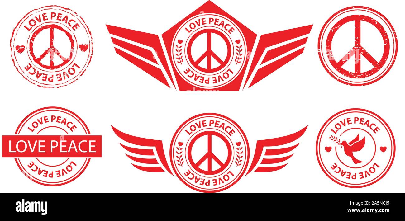 Stamp world peace hi-res stock photography and images - Alamy