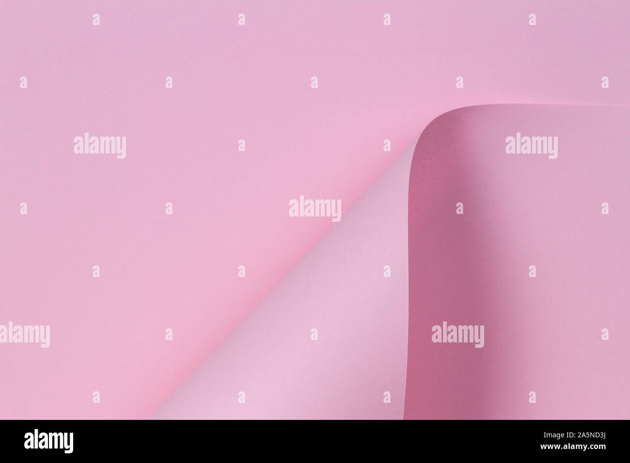 Abstract geometric shape pastel pink color paper background Stock Photo ...