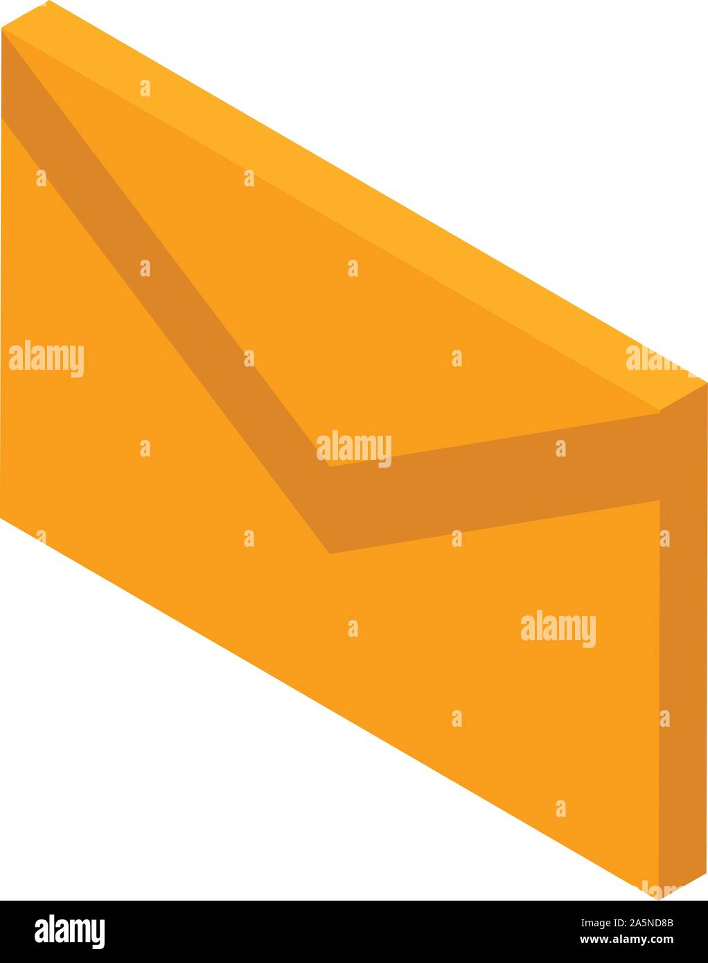 Email letter icon, isometric style Stock Vector Image & Art - Alamy