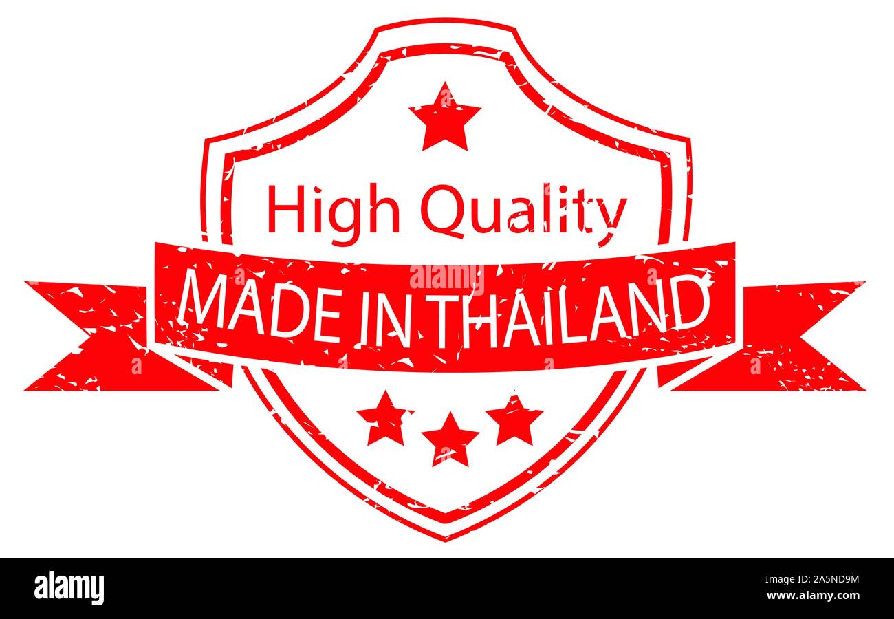 Made in thailand stamp hi-res stock photography and images - Alamy