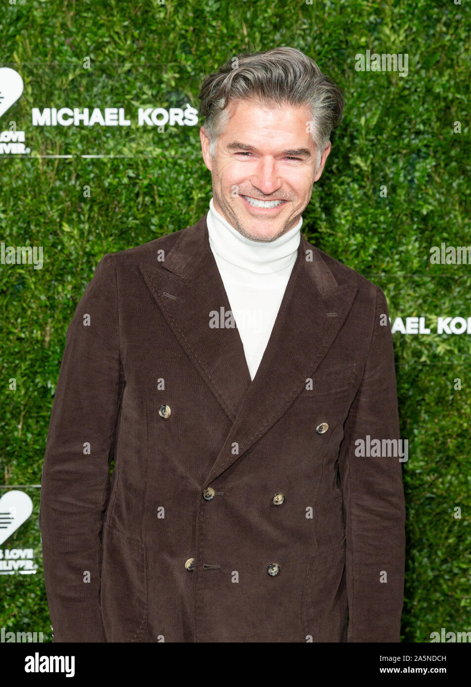 New York, NY - October 21, 2019: Eric Rutherford attends the 13th ...