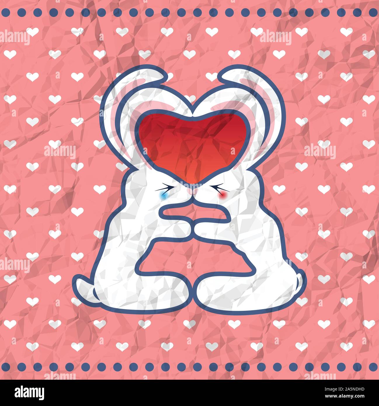 Two rabbits kissing hi-res stock photography and images - Alamy