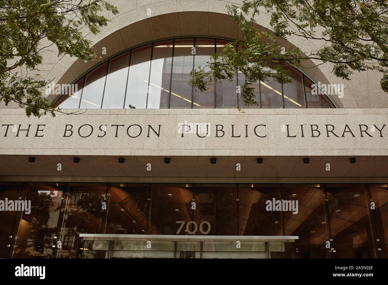 Boston downtown library hi-res stock photography and images - Alamy