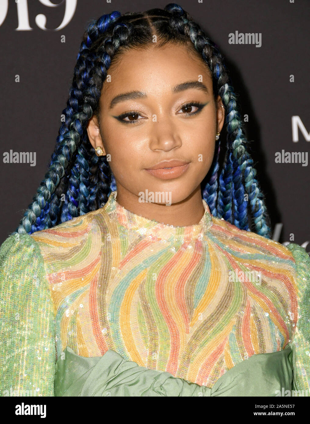 Hollywood, California, USA. 21st Oct, 2019. Amandla Stenberg. 2019 ...