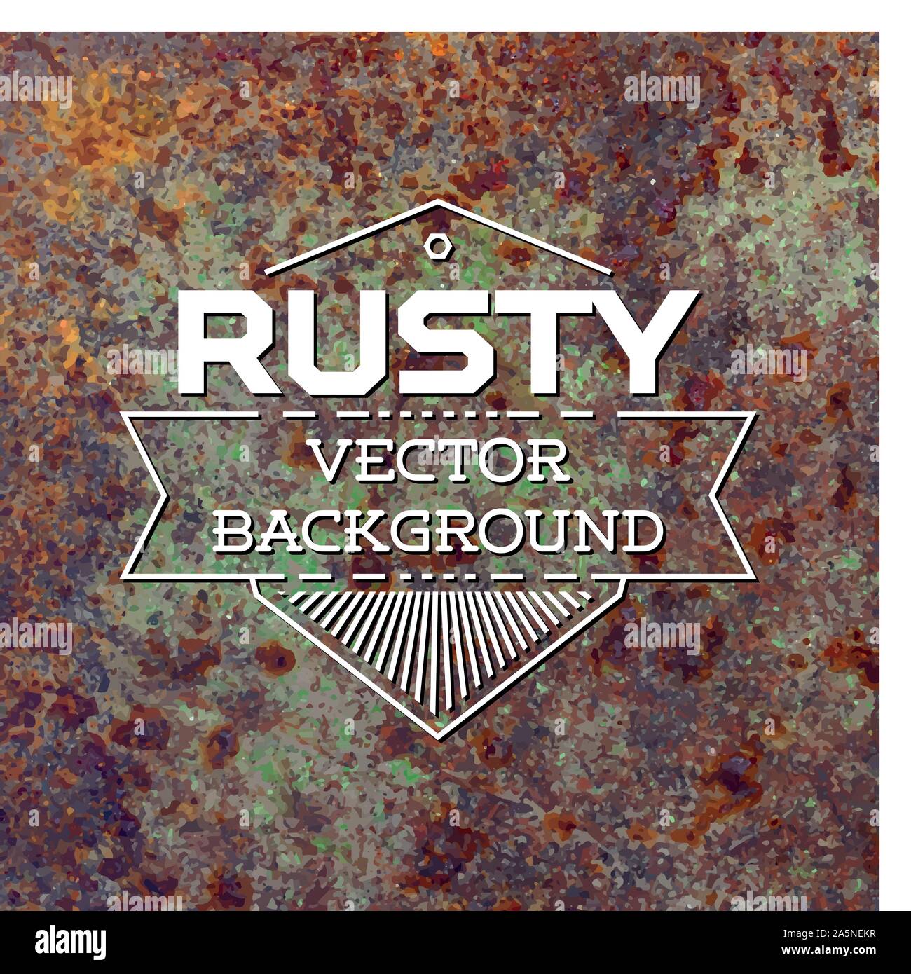 Rusty metal vector background Stock Vector Image & Art - Alamy