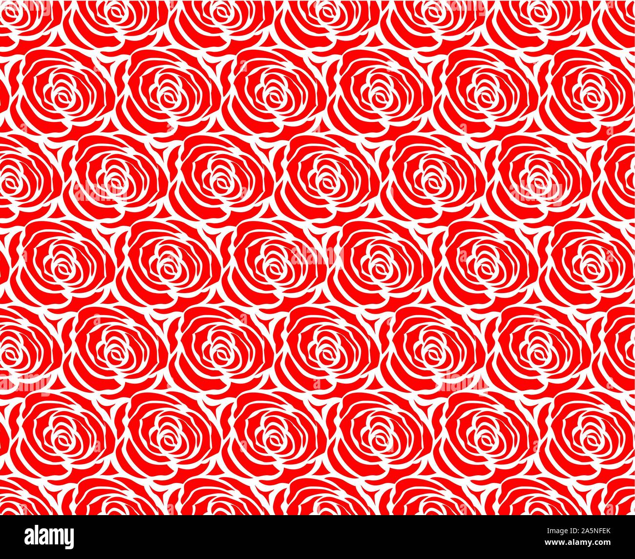 red rose pattern, seamless vector Stock Vector Image & Art - Alamy
