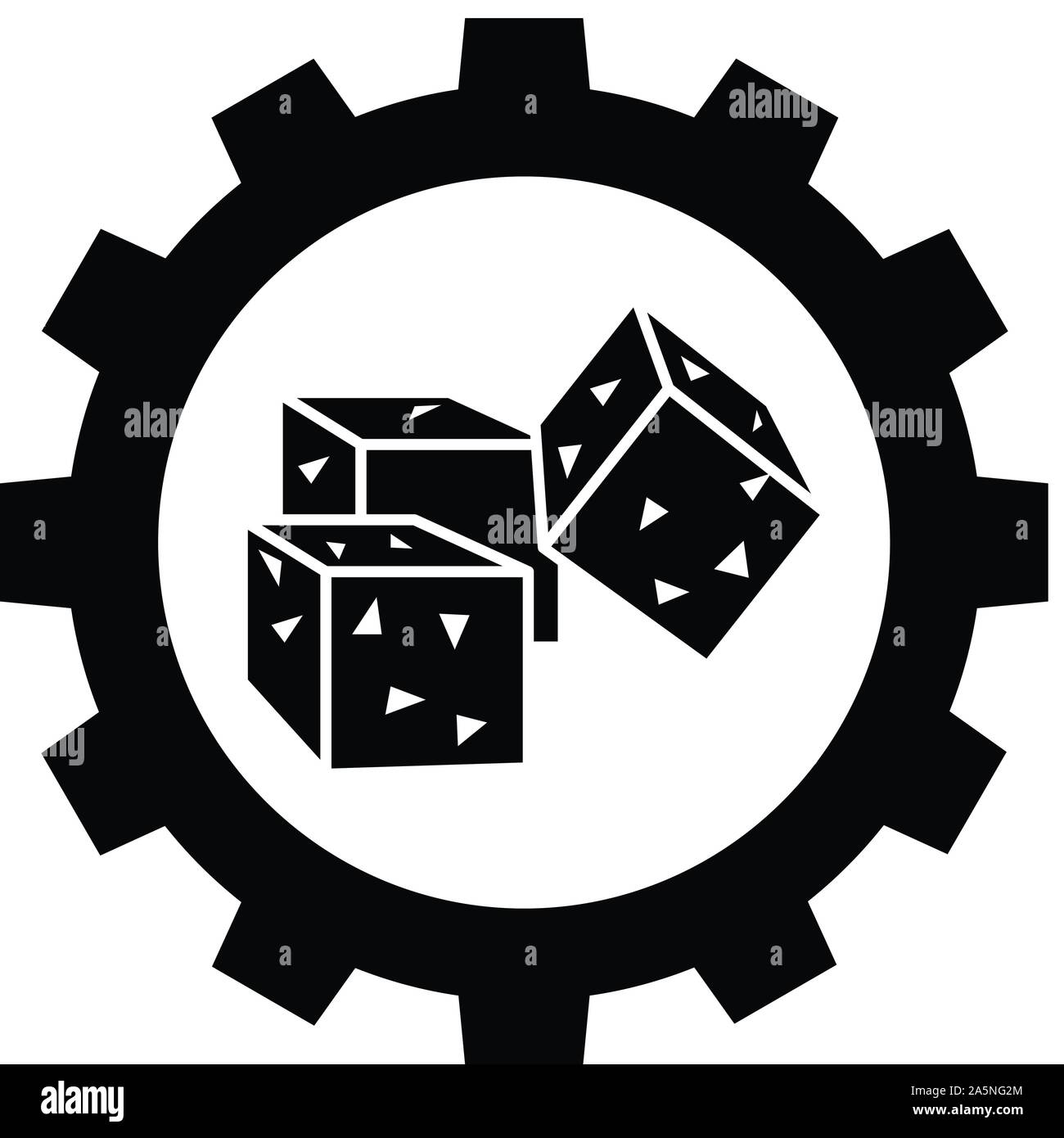 sugar industry icon symbol, vector illustration Stock Vector Image ...