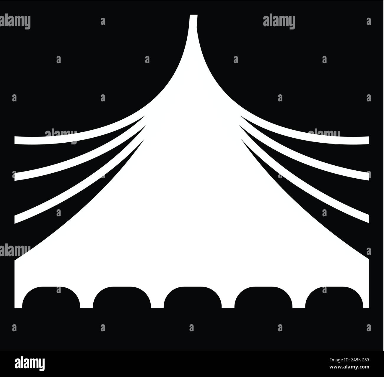 Theatre, cinema icon, vector illustration Stock Vector Image & Art - Alamy