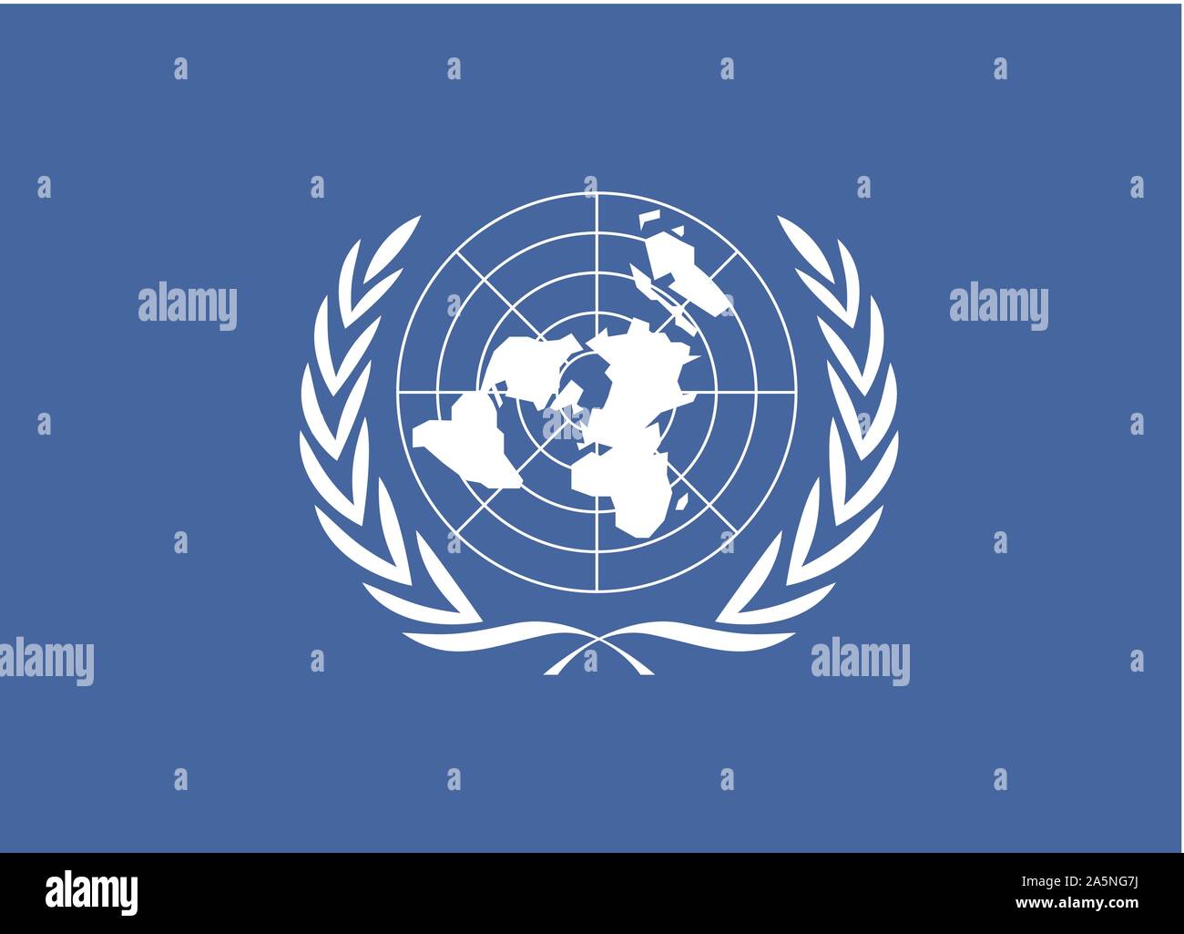 United Nations flag design for editorial of 10-24 United Nations Day ...