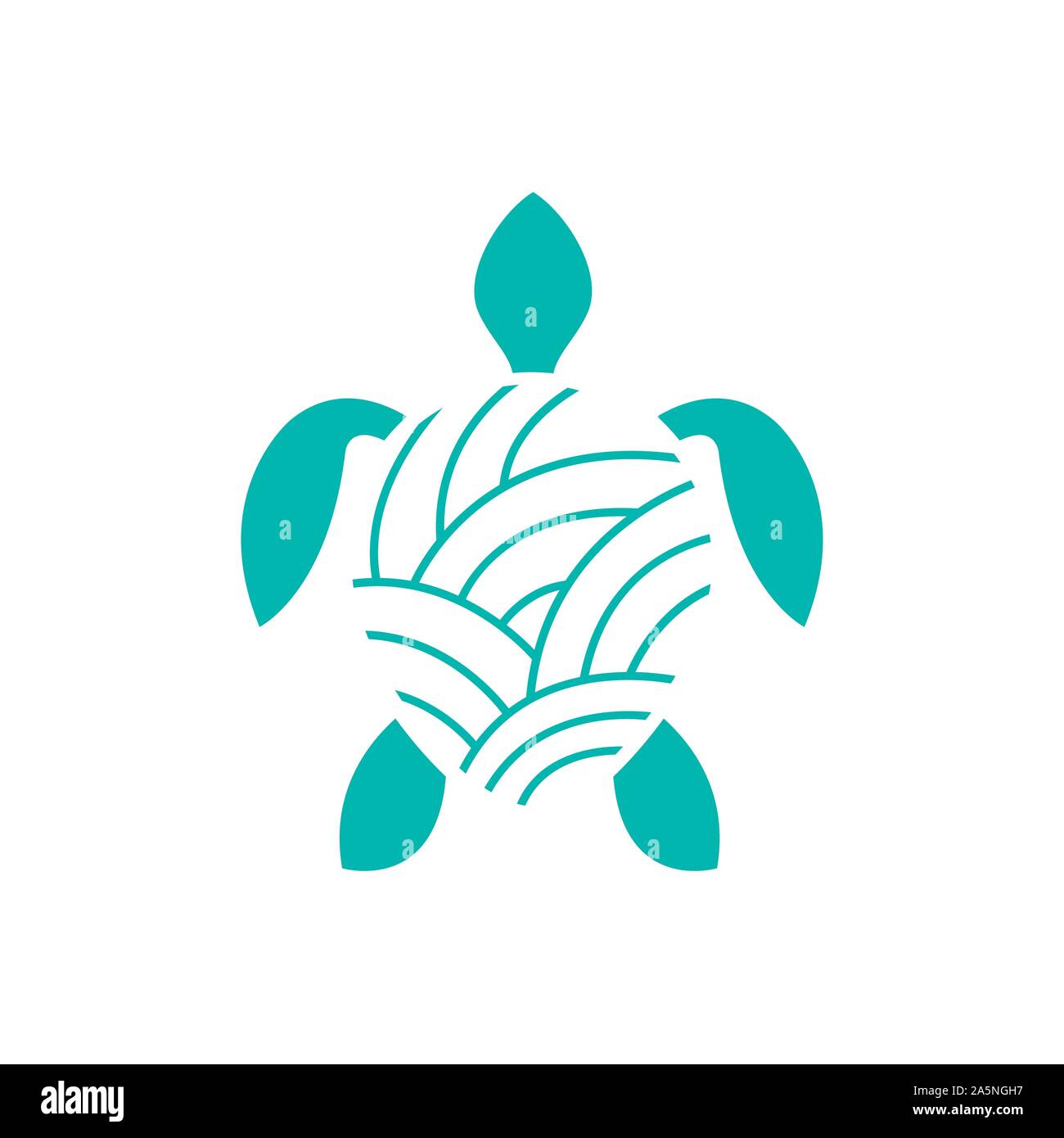 Turtle logo vector vectors hi-res stock photography and images - Alamy