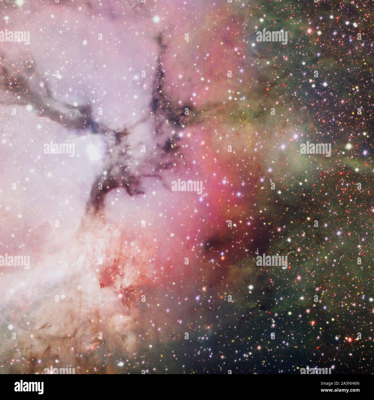 Beauty of endless cosmos. Science fiction wallpaper. Elements of this ...