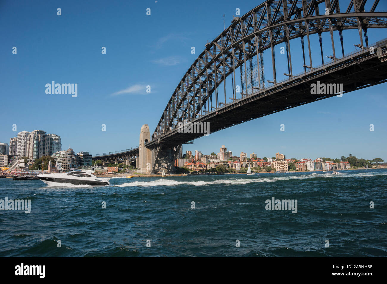Sydney Harbour Bridge Structure. Australia Stock Photo - Alamy