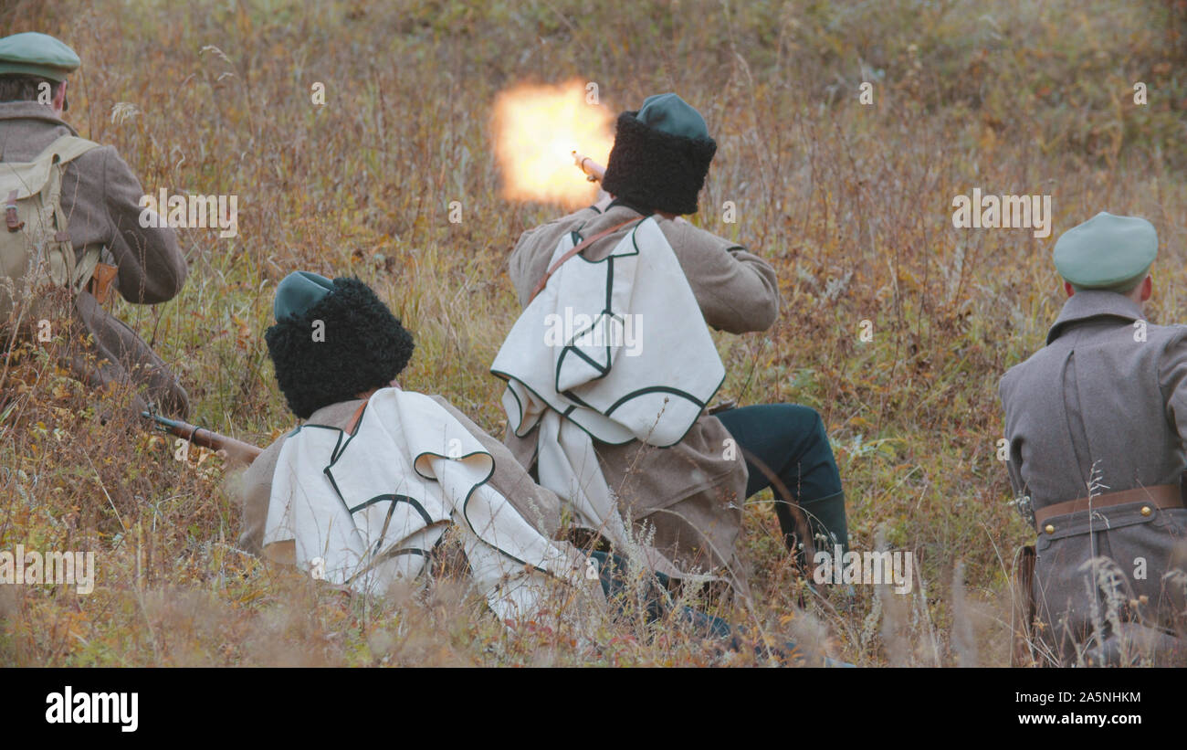 Gun four bullets hi-res stock photography and images - Alamy