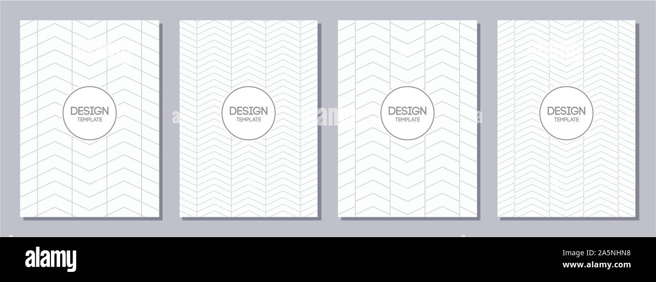 Set of flyer, posters, banners, placards, brochure design templates A6 ...