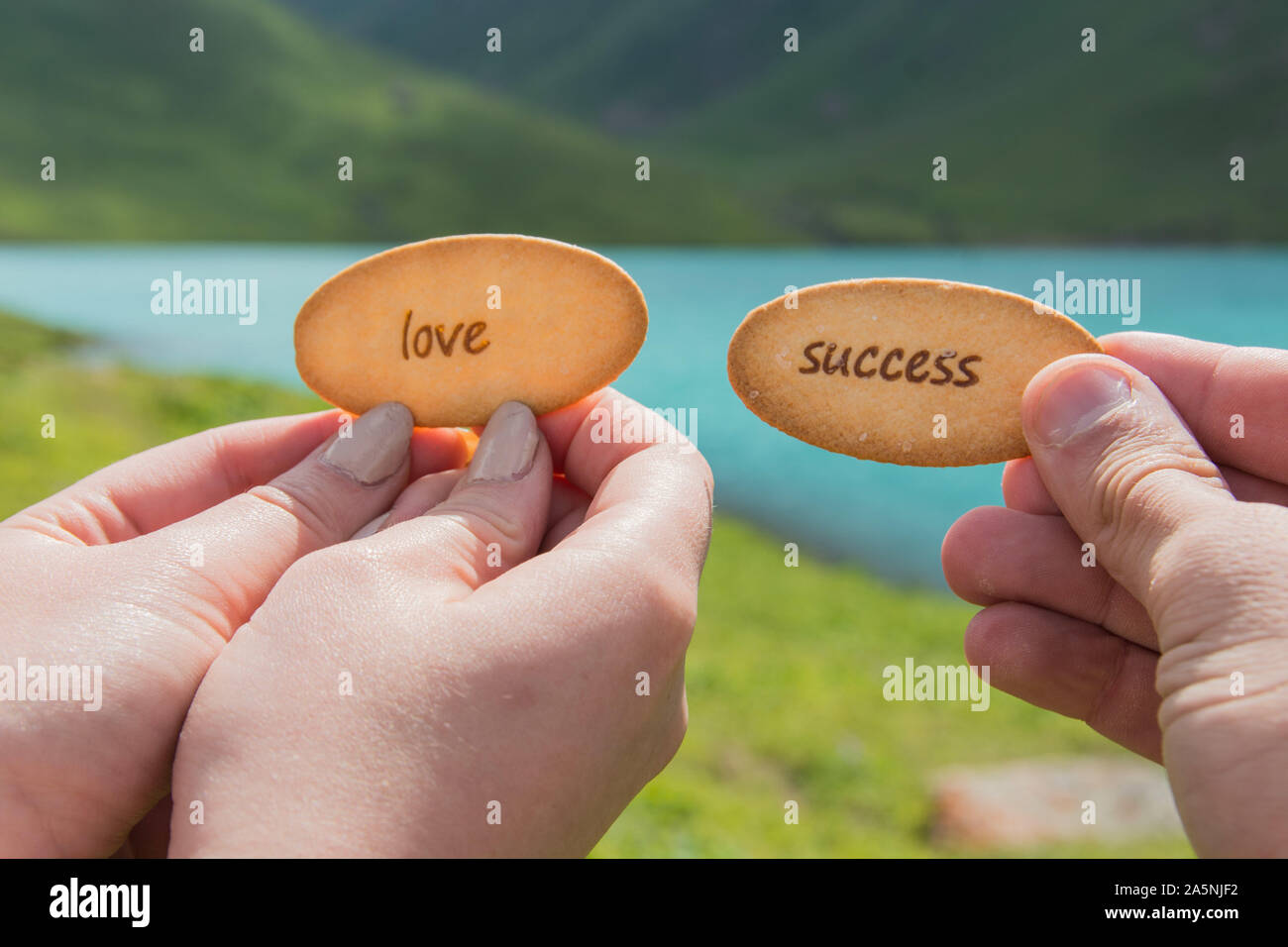 Love success hi-res stock photography and images - Alamy
