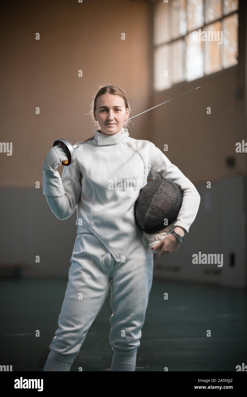 Sword behind back hi-res stock photography and images - Alamy