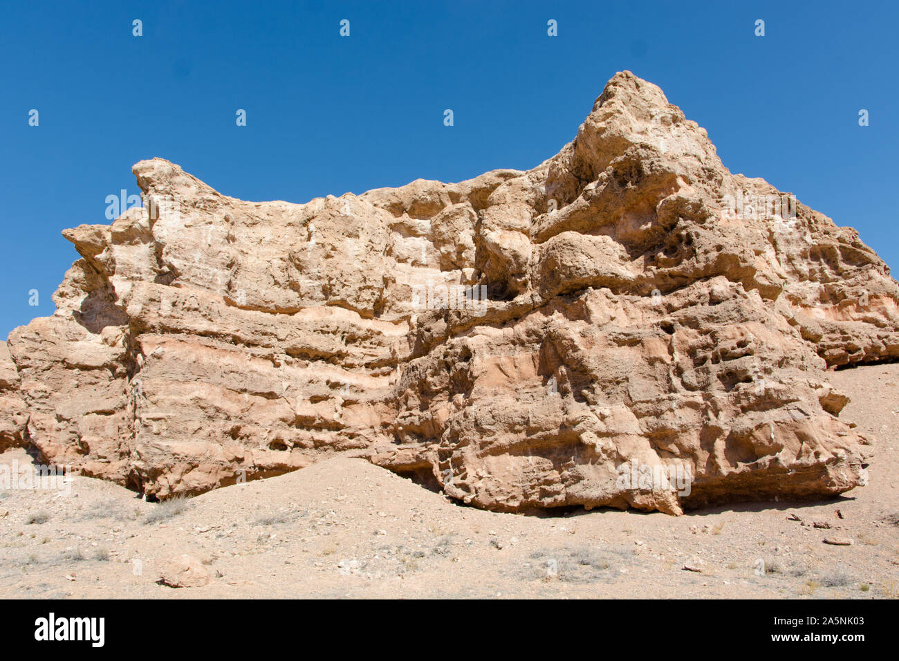 Beautiful view of cliffs from yellow red limestone Stock Photo - Alamy