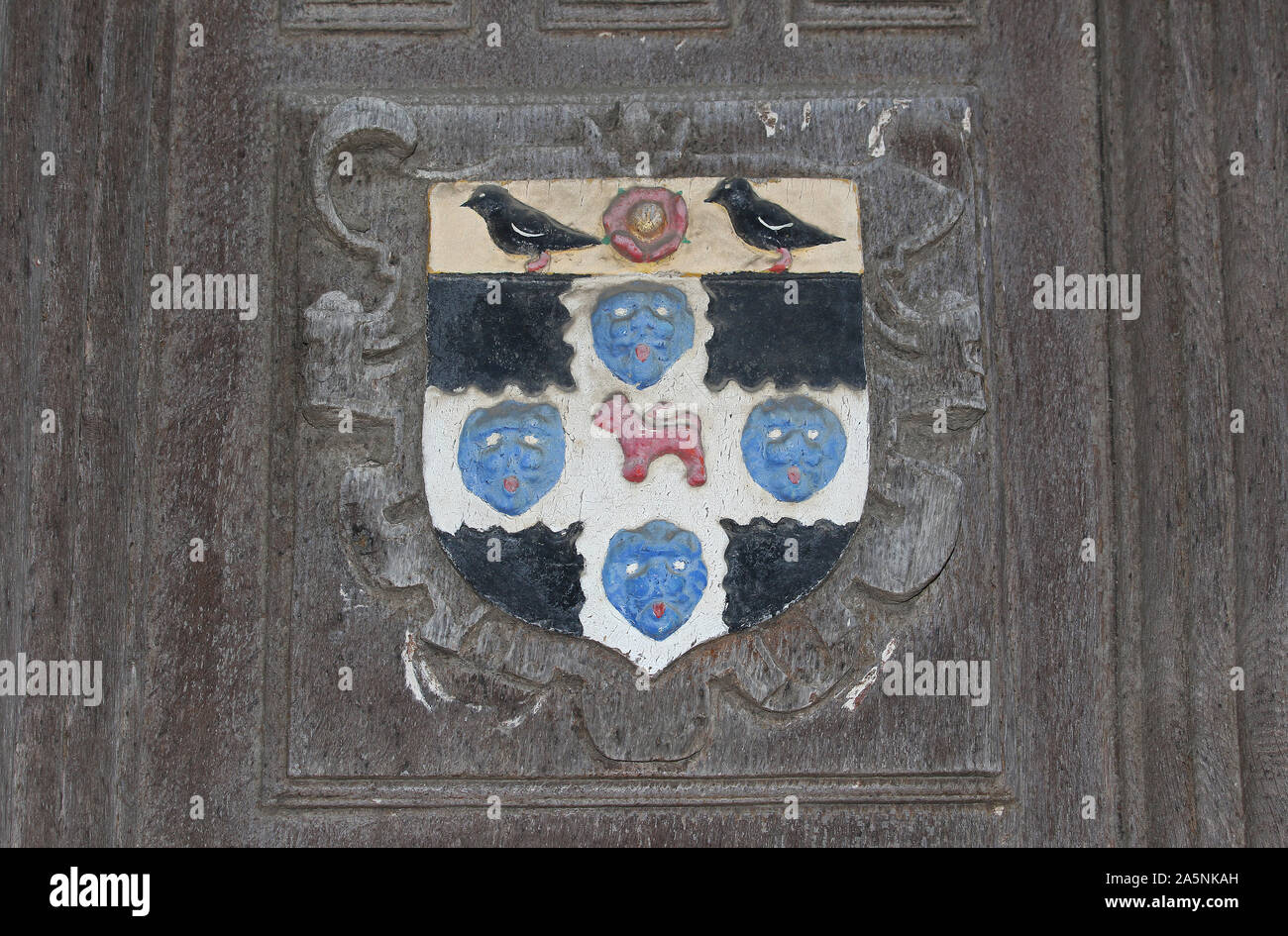 Coat of arms of Christ Church College Oxford University the badge or ...
