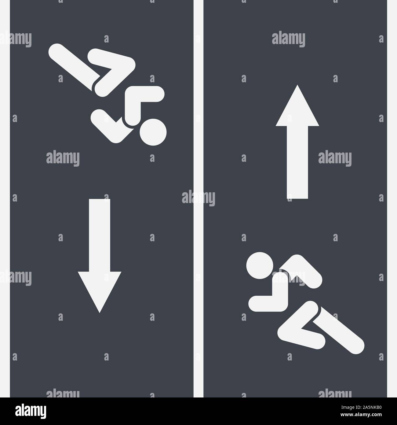 Track Running Symbol