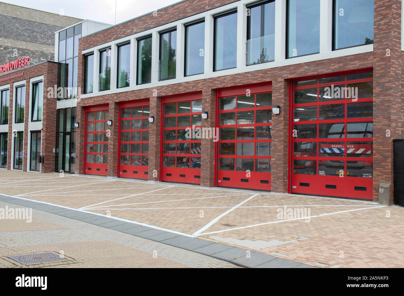 Fire Department Building At Diemen The Netherlands 2019 Stock Photo - Alamy