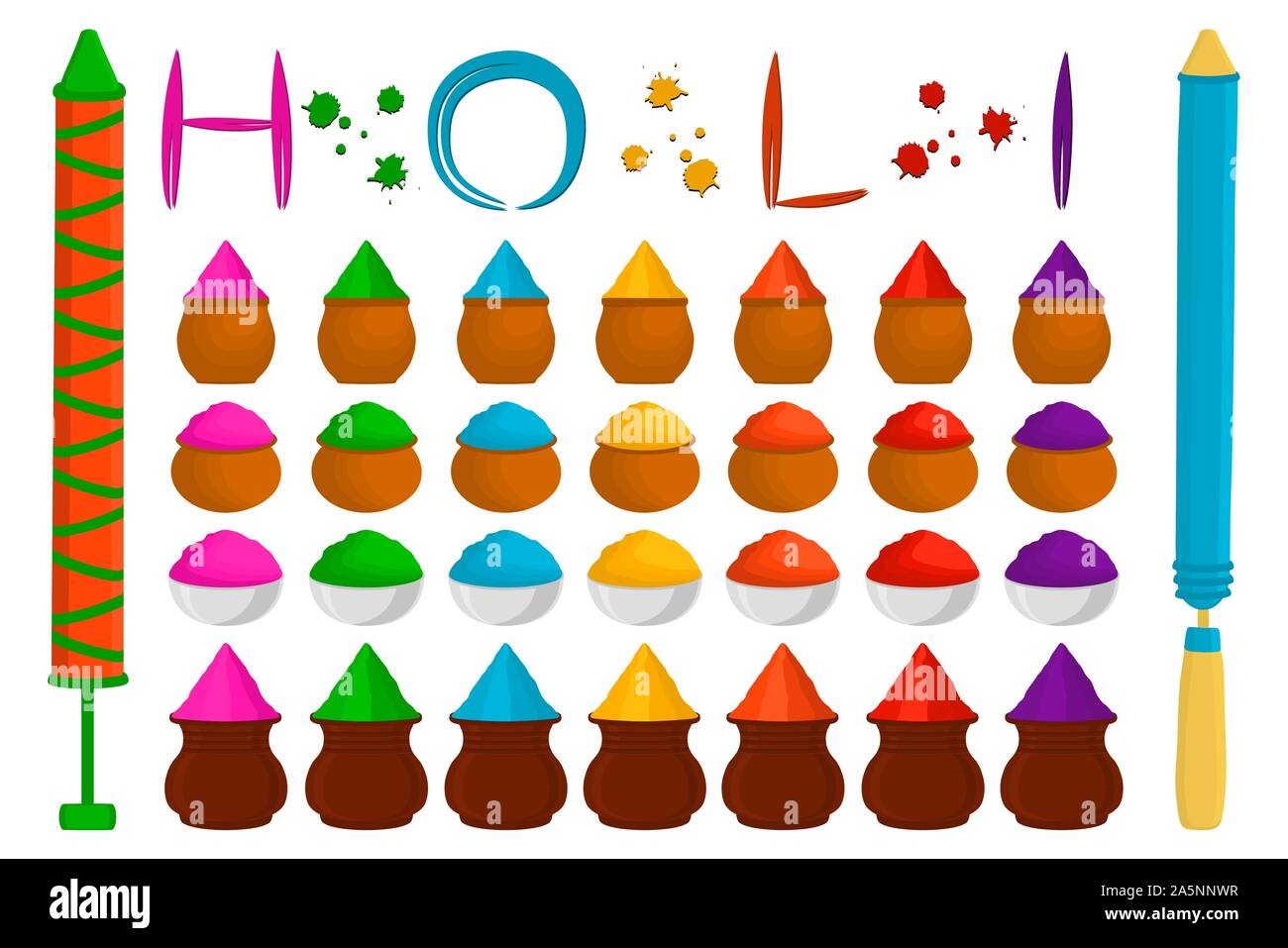 Pichkari colour hi-res stock photography and images - Alamy