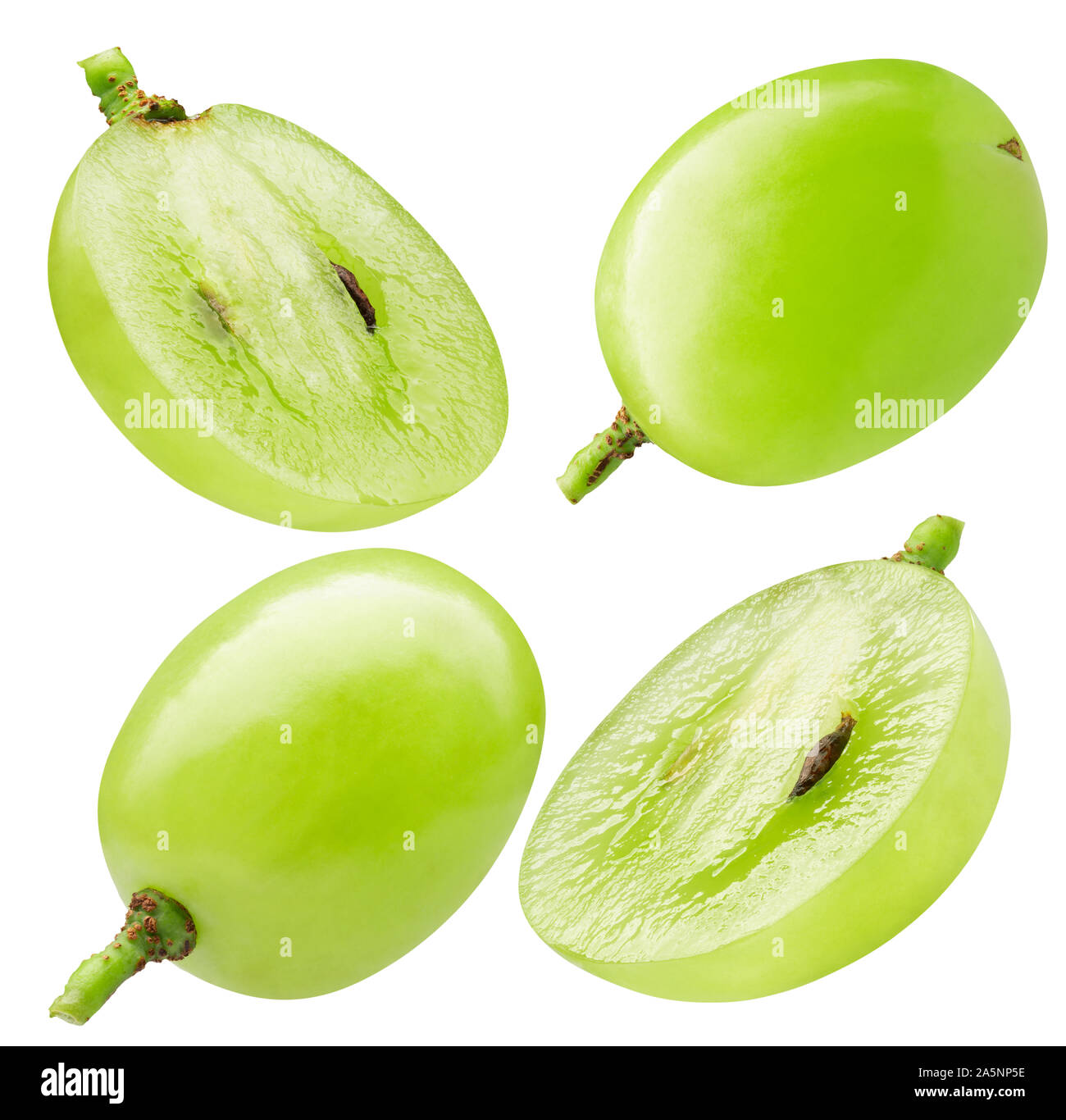 Single Green Grape