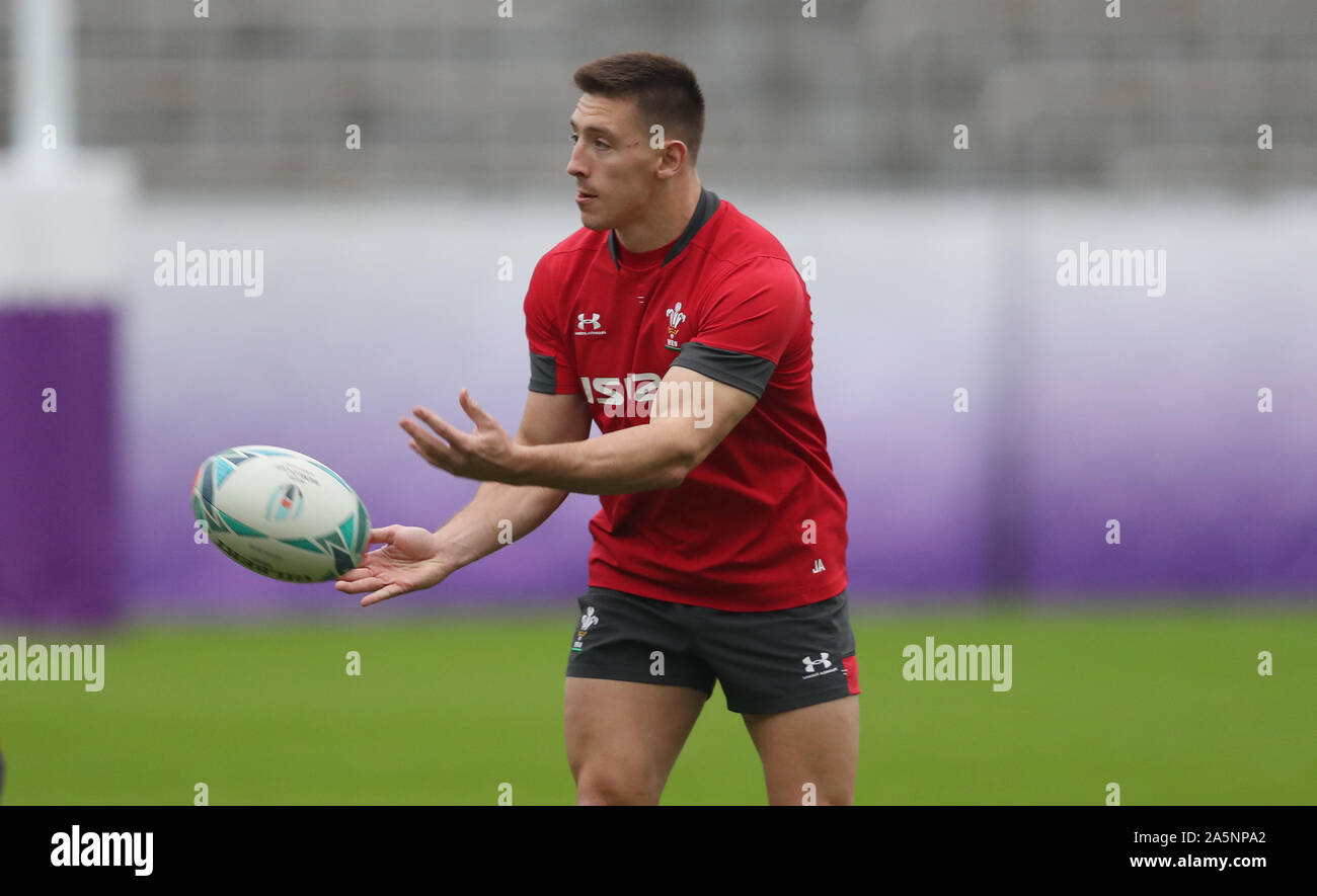 Josh Adams during a training session at the Prince Chichibu Memorial ...