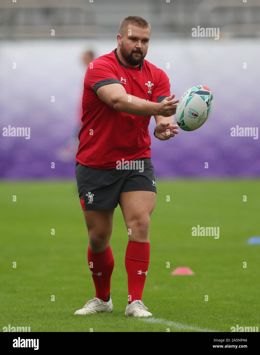 Tomas Francis during a training session at the Prince Chichibu Memorial ...
