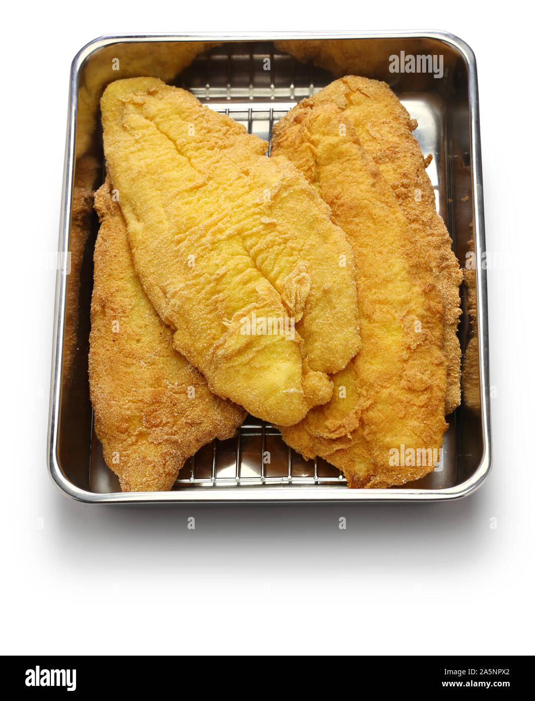 Fried catfish Cut Out Stock Images & Pictures - Alamy
